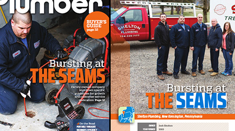 Shelton Plumbing Makes Front Cover Of Plumber Magazine ...